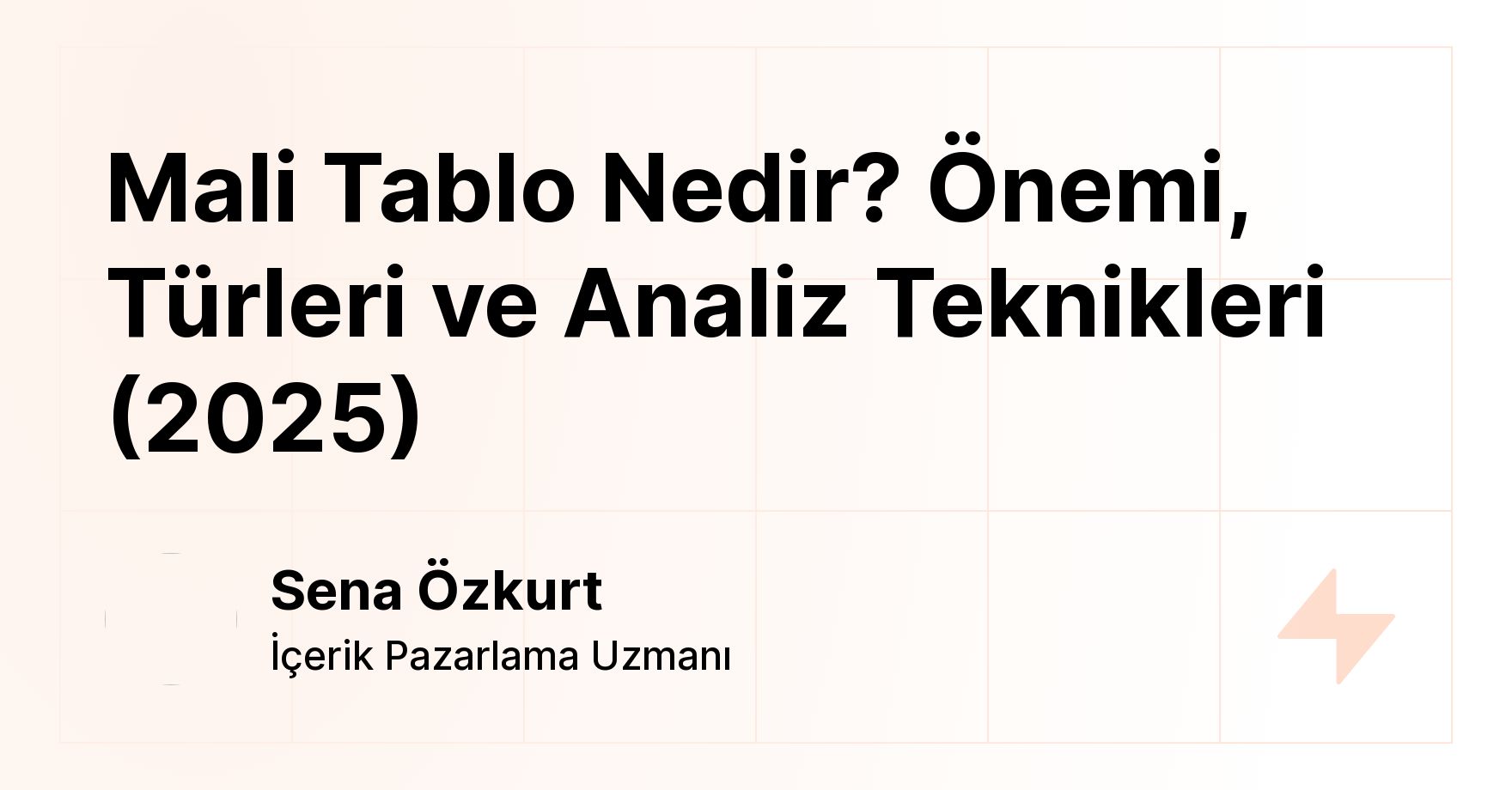 Mali Tablo Nedir? Önemi, Türleri ve Analiz Teknikleri (2025) - ikas